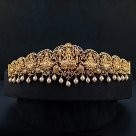 Gold and Antique Gold Oddiyanam for Women from Sri Krishna Jewellers